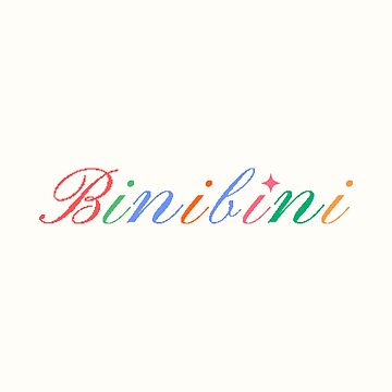 "Binibini Bini" Sticker for Sale by velaryons | Redbubble