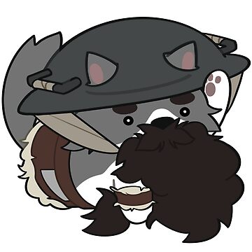 "Senshi Cat | Dungeon Meshi | Delicious in Dungeon " Sticker for Sale ...