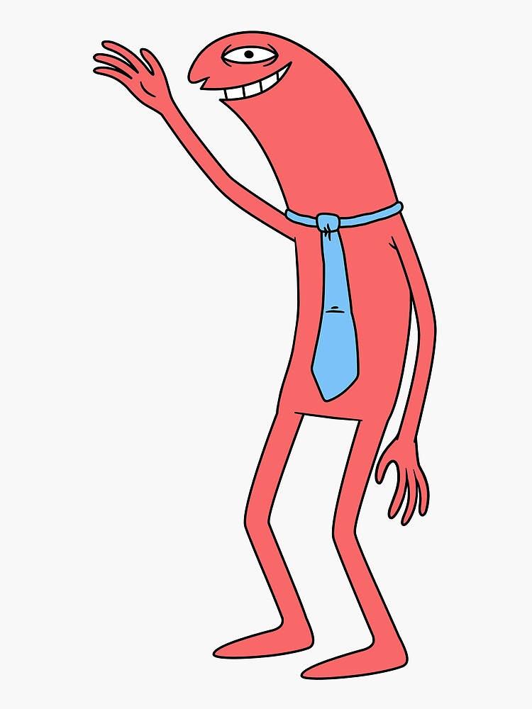 "Smiling friends allen" Sticker for Sale by socrazy3 | Redbubble