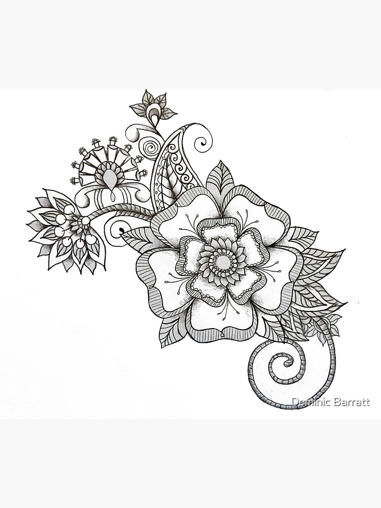 "Yorkshire Rose Pattern" Art Print for Sale by Lycanthrill1 | Redbubble