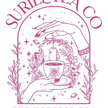 "The Suriel Tea Co Funny Meme Suriel’s Tea Company ACOTAR Book Lover ...