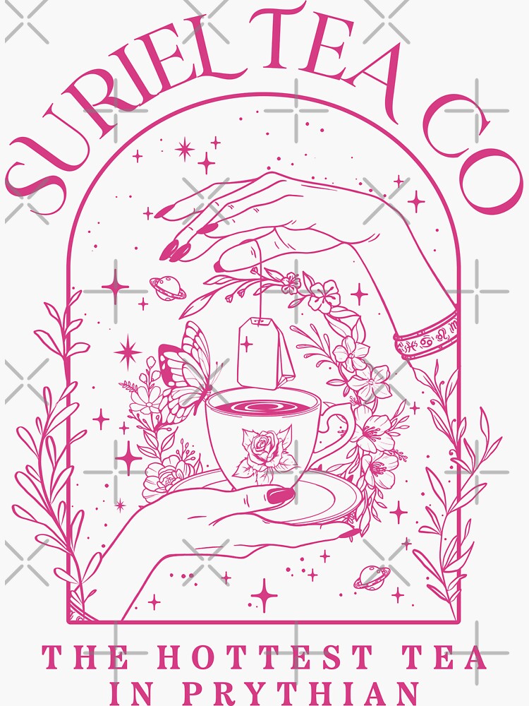"The Suriel Tea Co Funny Meme Suriel’s Tea Company ACOTAR Book Lover ...