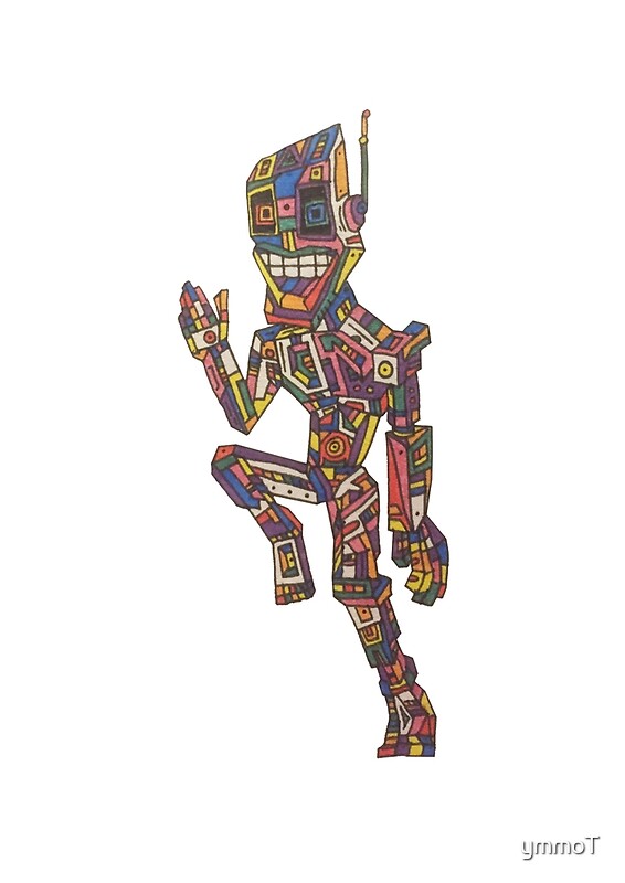 "R0B0T" by ymmoT | Redbubble