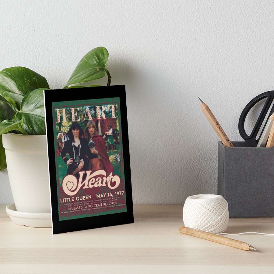 "Heart Band Little Queen Vintage" Poster for Sale by MiraMendoze ...