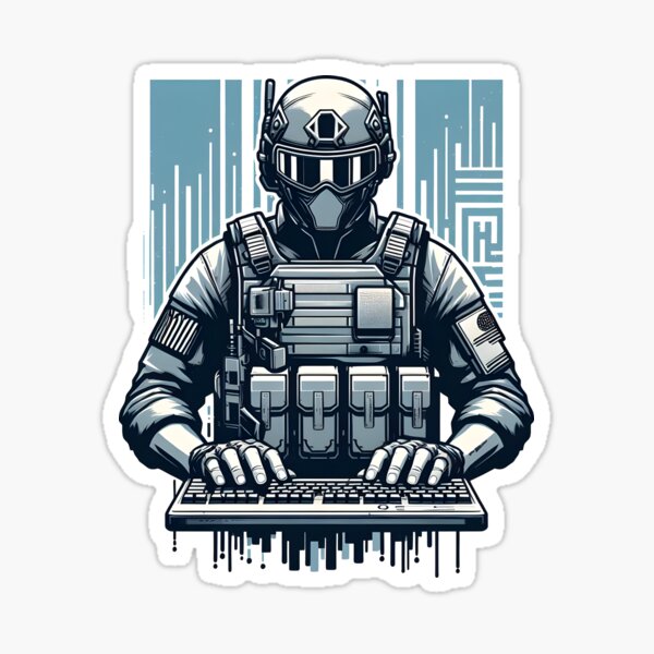"Keyboard Warrior" Sticker for Sale by RAWLIFEGRAPHIC | Redbubble