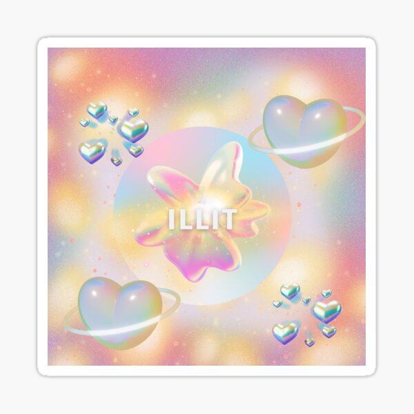 "kpop design inspired by ILLIT and their debut single 'MAGNETIC ...