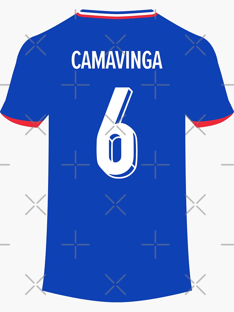 "Camavinga - France 2024" Sticker for Sale by On Target Sports | Redbubble