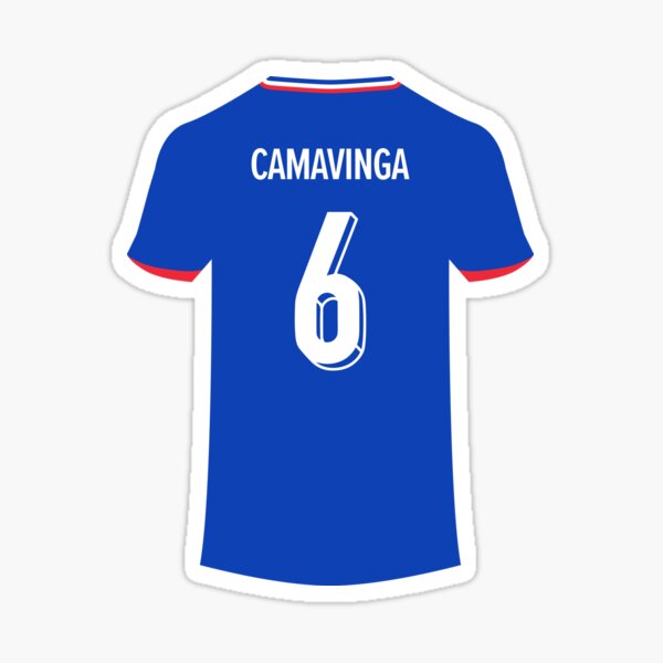 "Camavinga - France 2024" Sticker for Sale by On Target Sports | Redbubble