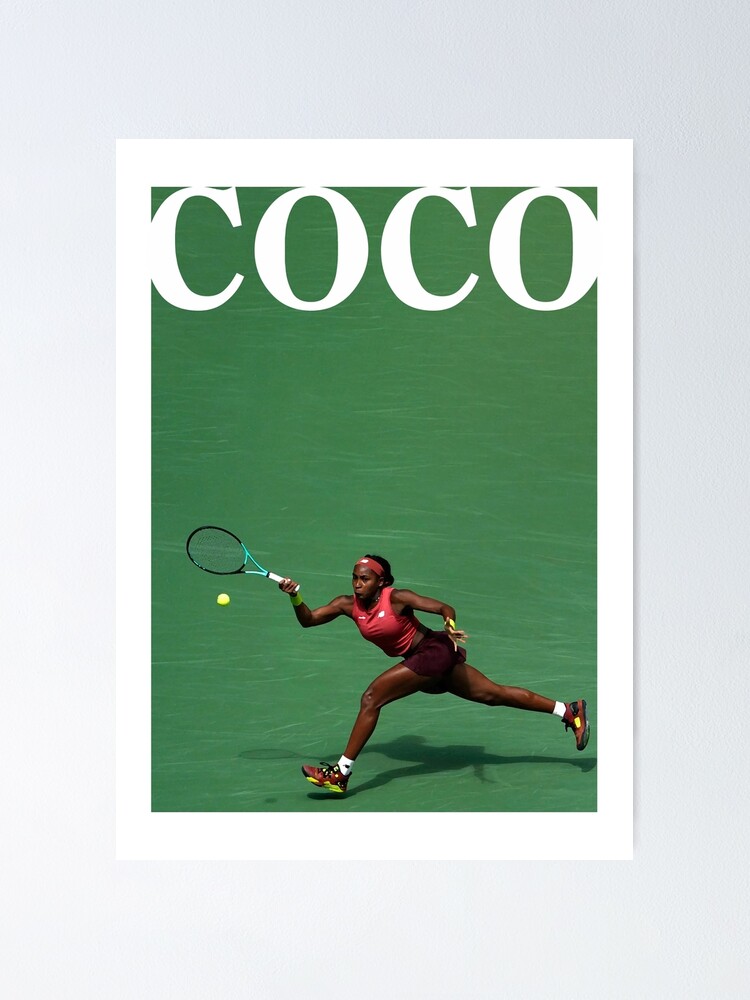 "Retro Coco Gauff" Poster for Sale by Lucy-ll | Redbubble