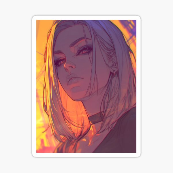 "Android 18 - 17" Sticker by Infinite-Aspire | Redbubble