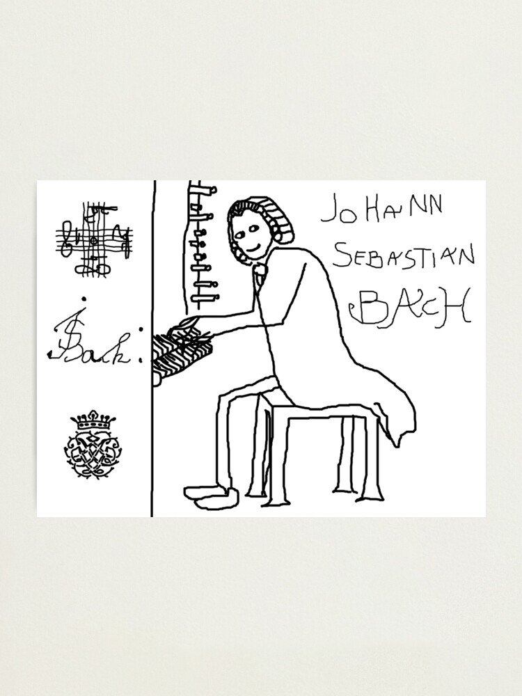 "The three signatures of Bach" Photographic Print for Sale by BN18 ...