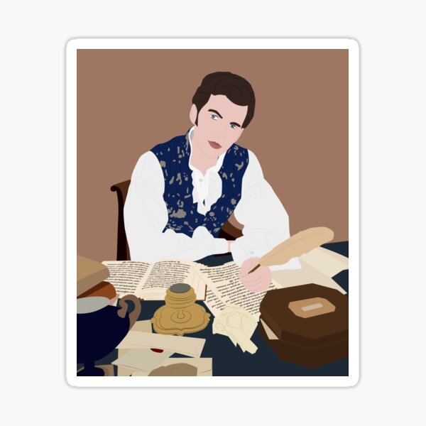 "Colin Bridgerton Letter Netflix" Sticker for Sale by KamiTrendz ...