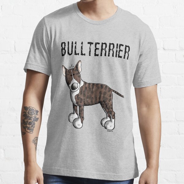 "Cute Bull Terrier Comic - Bullterrier - Dog - Dogs - Gift" T-shirt for ...