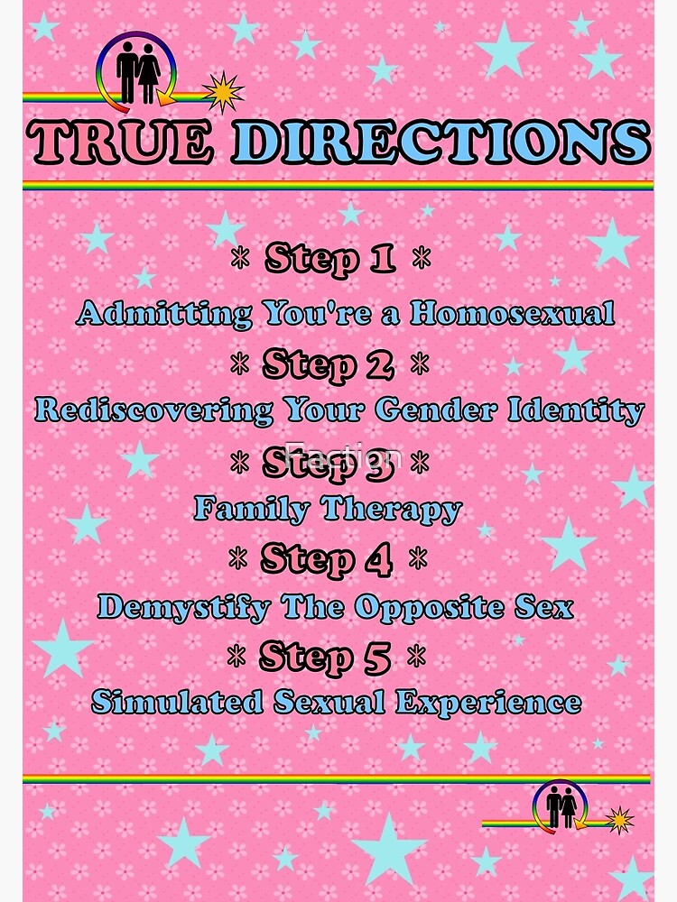 "True Directions (But I'm a Cheerleader)" Canvas Print for Sale by ...