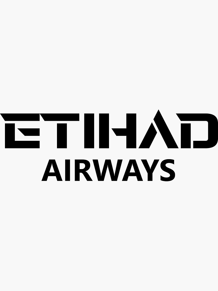 Sticker for Sale mit "Etihad Airways" von sheelatewatia | Redbubble
