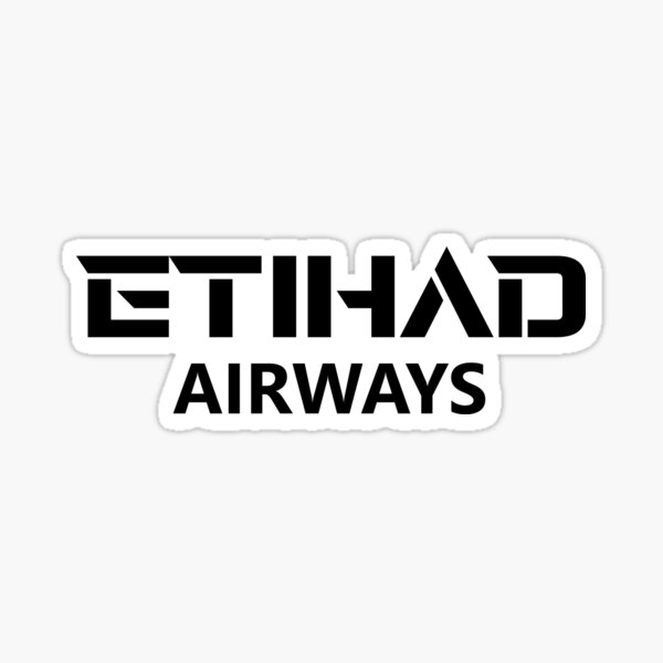 Sticker for Sale mit "Etihad Airways" von sheelatewatia | Redbubble