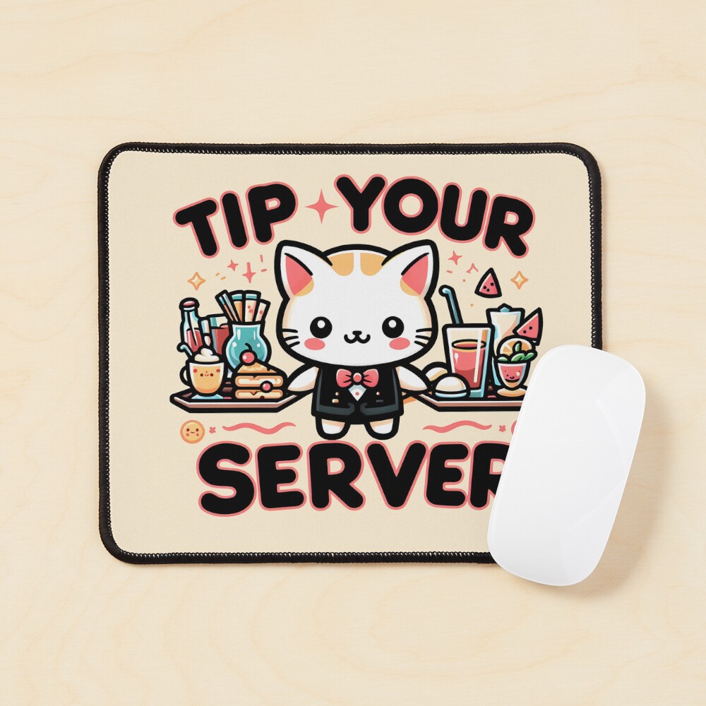 "Restaurant Server - Tip Your Server" Sticker for Sale by olegsh7 ...