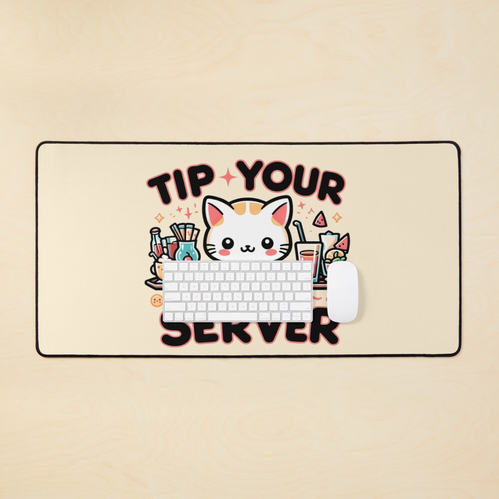 "Restaurant Server - Tip Your Server" Sticker for Sale by olegsh7 ...