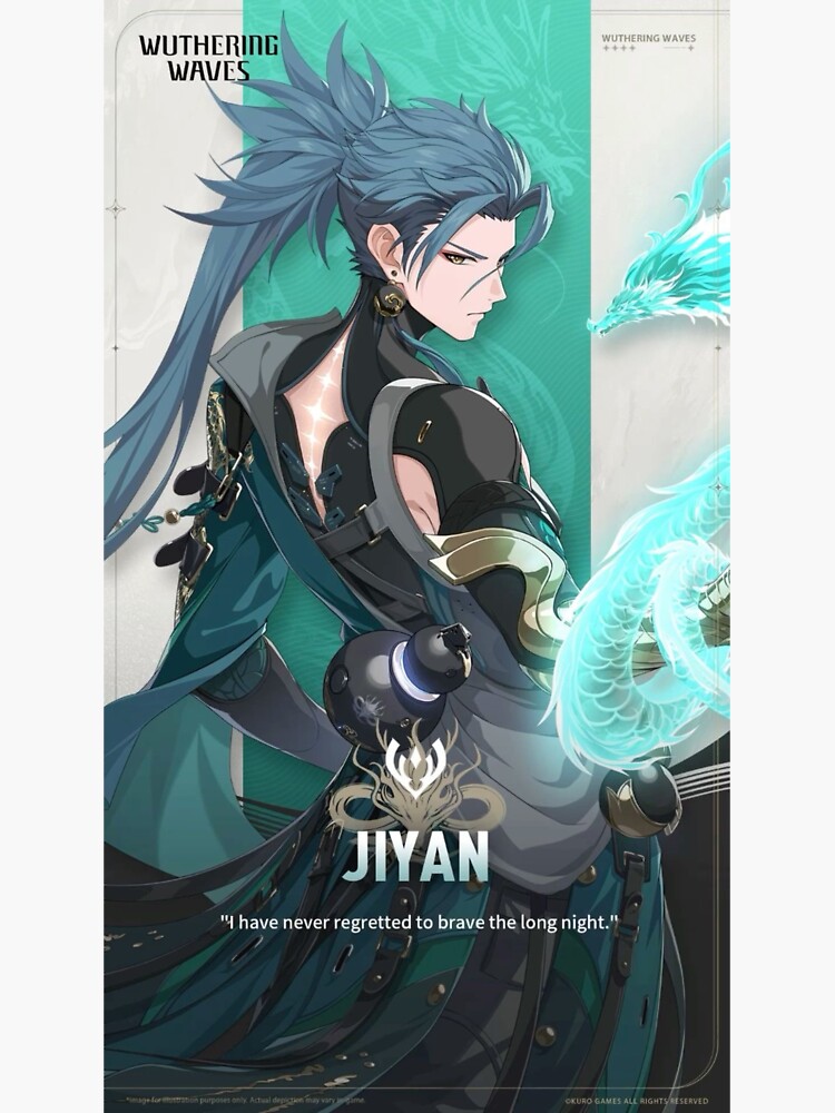 "Jiyan Character Poster - Wuthering Waves" Sticker for Sale by ...