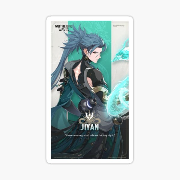 "Jiyan Character Poster - Wuthering Waves" Sticker for Sale by ...