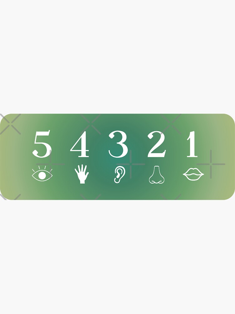 "54321 Grounding Technique | Calm Anxiety | Mindfulness Practice ...