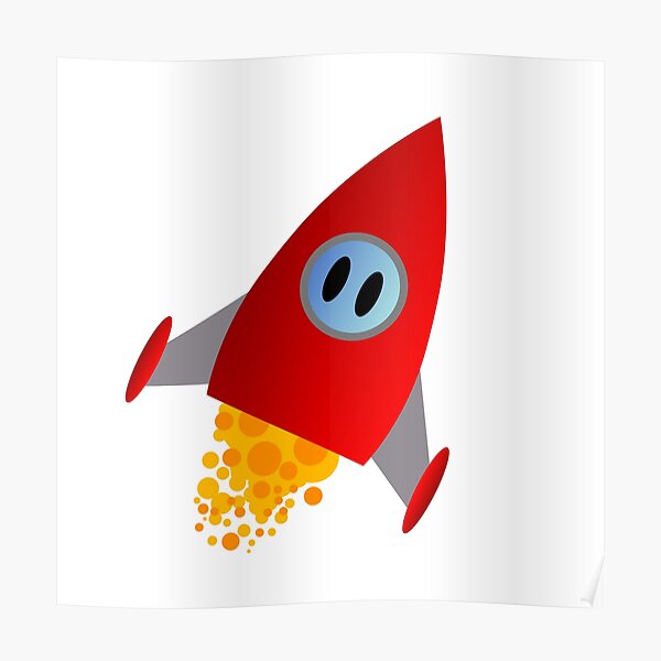 "Rocket avatar [toon edition]" Poster for Sale by Escarpatte | Redbubble
