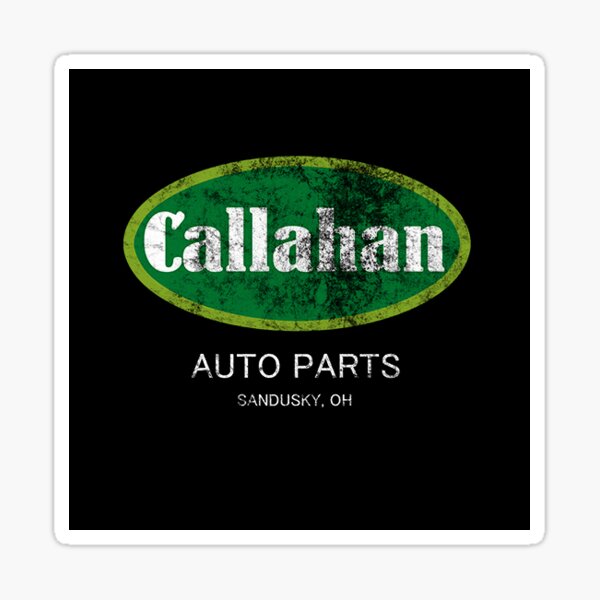 "Callahan auto - Tommy boy" Sticker for Sale by Shiertdork | Redbubble