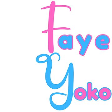 "FayeYoko Thai GL Blank Series" Sticker for Sale by NipperTheDog ...