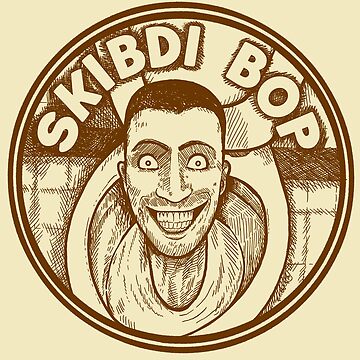 "Skibidi Bop - Brown Sketch" Sticker for Sale by FunnehGacha | Redbubble