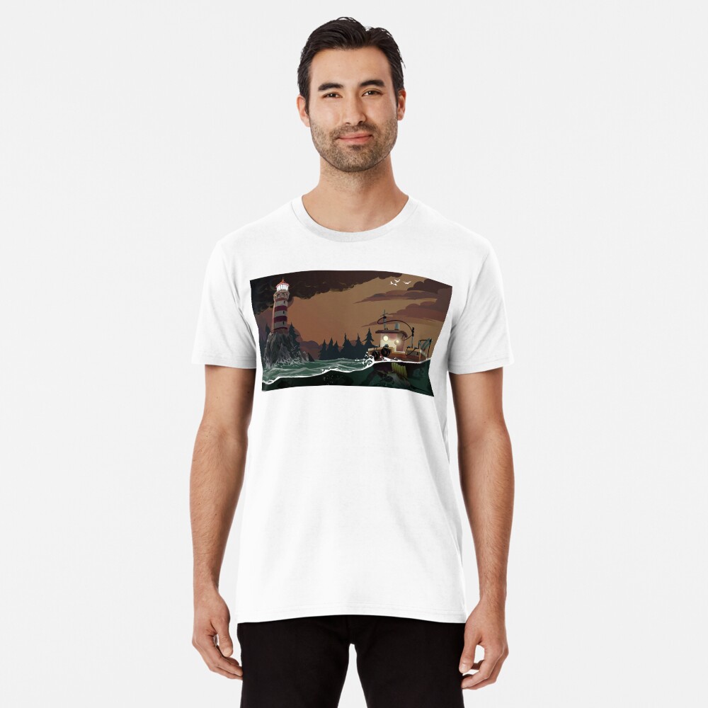 "Dredge Landscape" Poster for Sale by kingdom-print | Redbubble