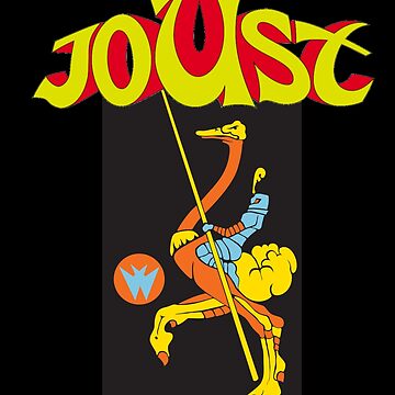 "Joust!" Sticker for Sale by The-Mall-Arcade | Redbubble
