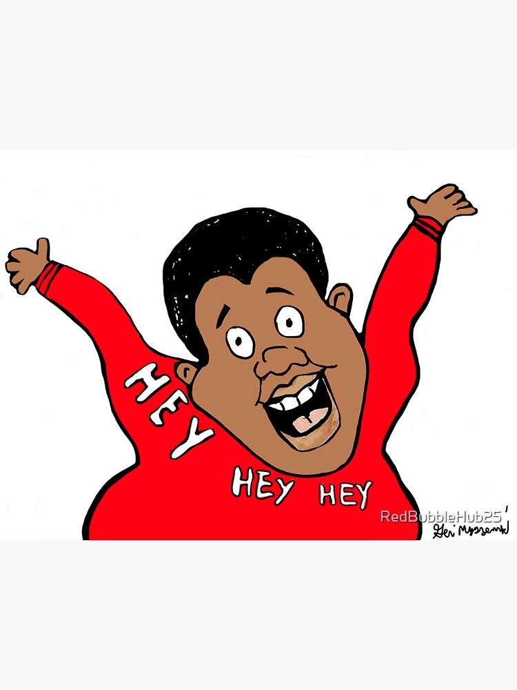 "Hey Hey Hey it's Fat Albert " Sticker for Sale by RedBubbleHub25 ...