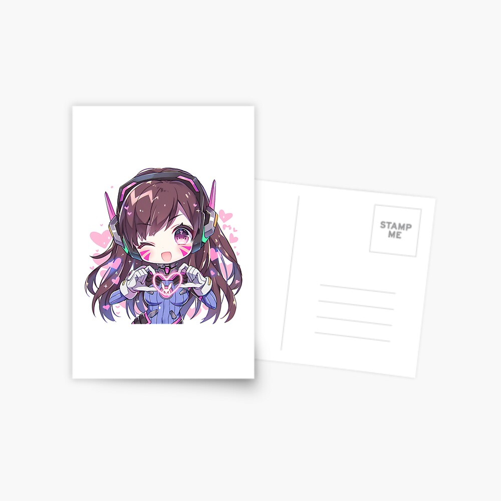 "Dva Heart" Sticker for Sale by Magical-Artz | Redbubble
