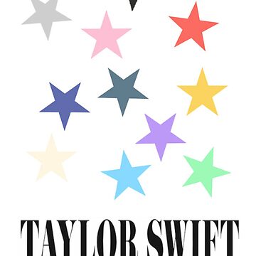 "Taylor swift The eras tour star with TTPD" Sticker by hotpeople ...