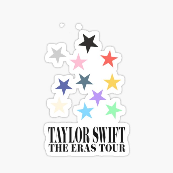 "Taylor swift The eras tour star with TTPD" Sticker by hotpeople ...