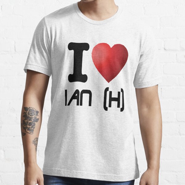 "I Heart Ian (H)" T-shirt by jbtiger1992 | Redbubble