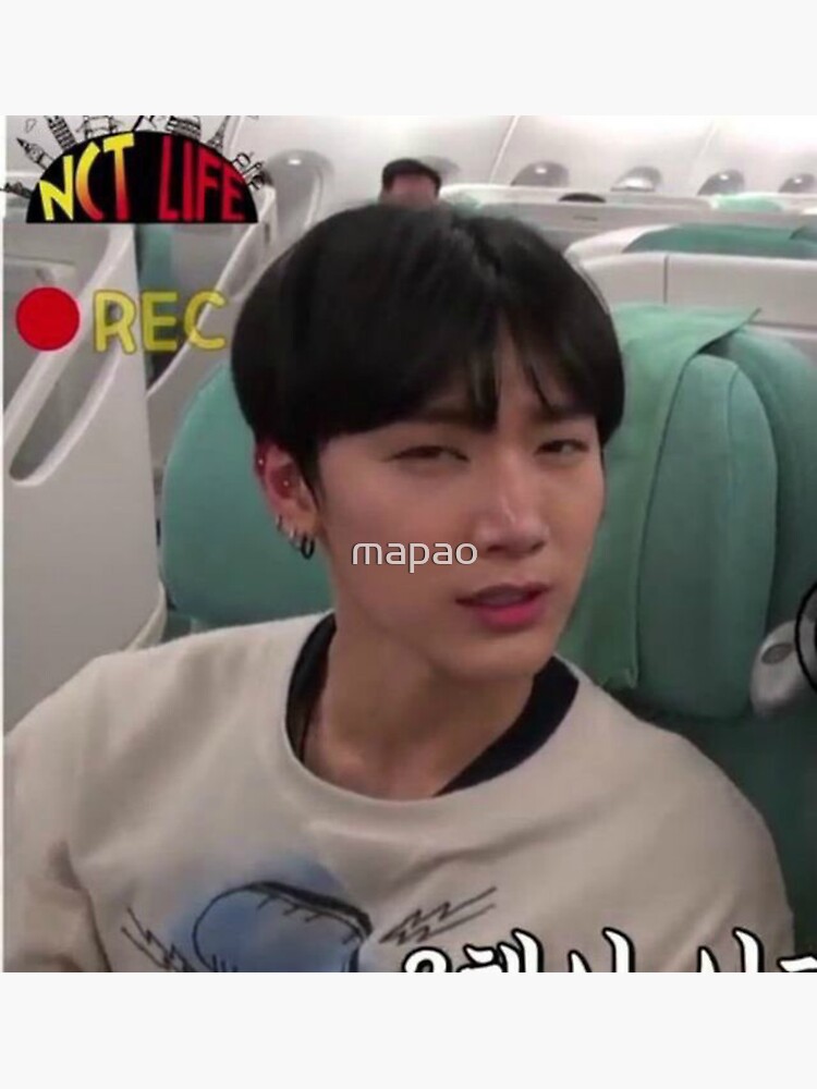 "NCT Ten Meme" Sticker for Sale by mapao | Redbubble