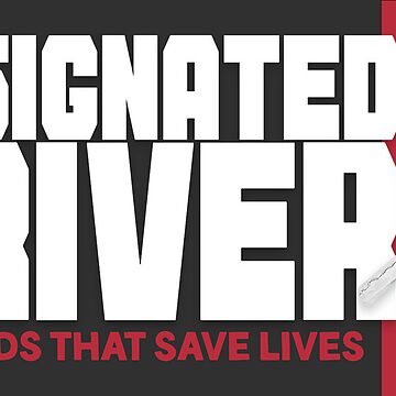 "Designated Driver" Sticker for Sale by BeansBwell | Redbubble