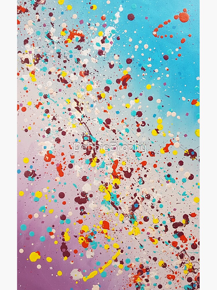 "Splash Colours Splodges Dots Splatters Blue Yellow Red Maroon Pink ...