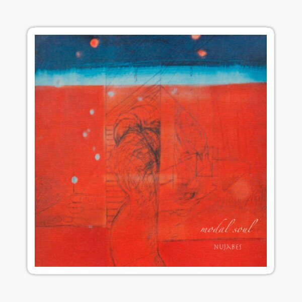 "Nujabes - Modal Soul Album Cover" Sticker for Sale by AaronzMurphy ...