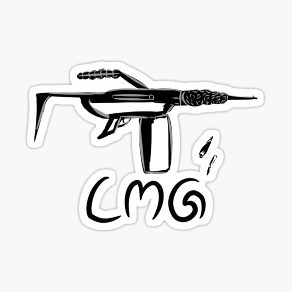 "LMG Gun" Sticker for Sale by Stipper Store | Redbubble
