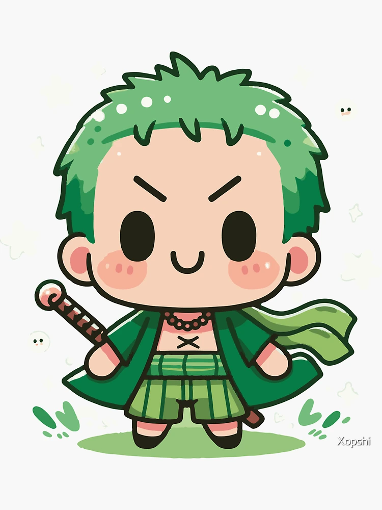 One Piece Chibi Zoro Chibi Zoro Keychain – CASIME