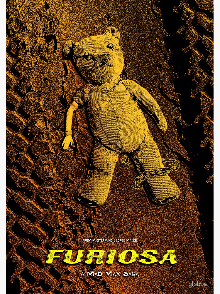 "Furiosa Mad Max Saga Inspired Dementus Teddy Bear" Sticker for Sale by ...