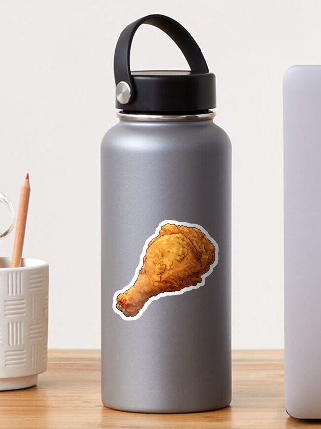 "Fried Chicken" Sticker for Sale by herculeng | Redbubble