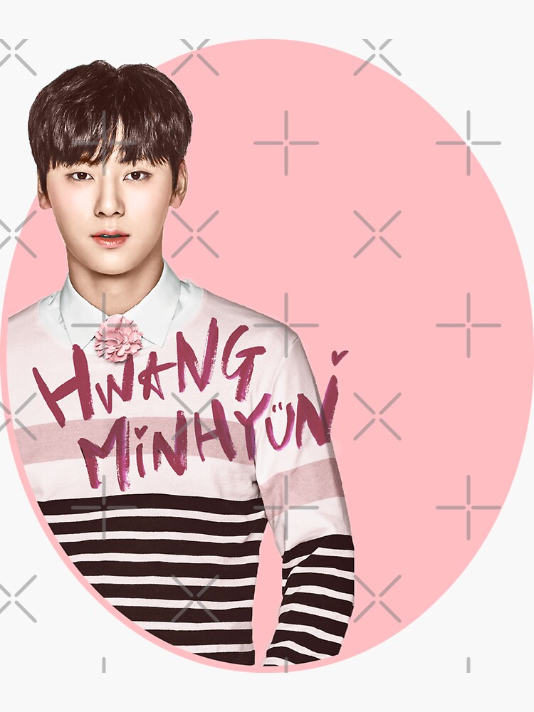 "WANNAONE HWANG MINHYUN Yo-Hi!" Sticker by PrincessHojoon | Redbubble