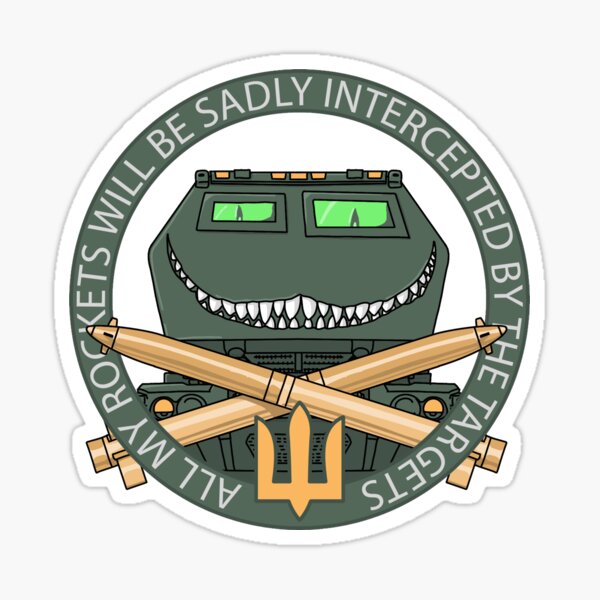 "HIMARS，the cheshire cat" Sticker for Sale by pbfirefly | Redbubble