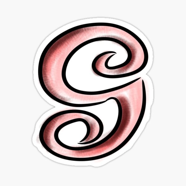 "The Letter "S"" Sticker for Sale by kasunjohn | Redbubble