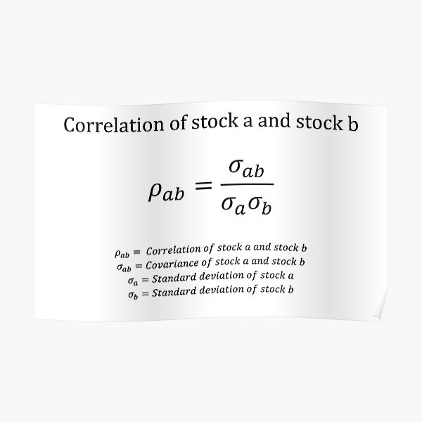 Correlation Posters | Redbubble