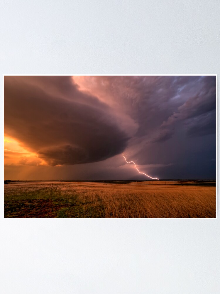 "LP (Low Precipitation) SuperCell" Poster for Sale by Jeremy Jones ...
