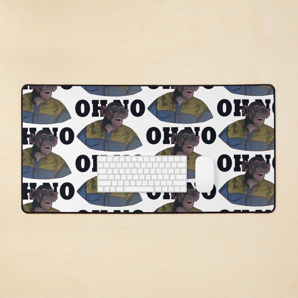 "Oh no monkey meme bad ape" Sticker by Asutip | Redbubble